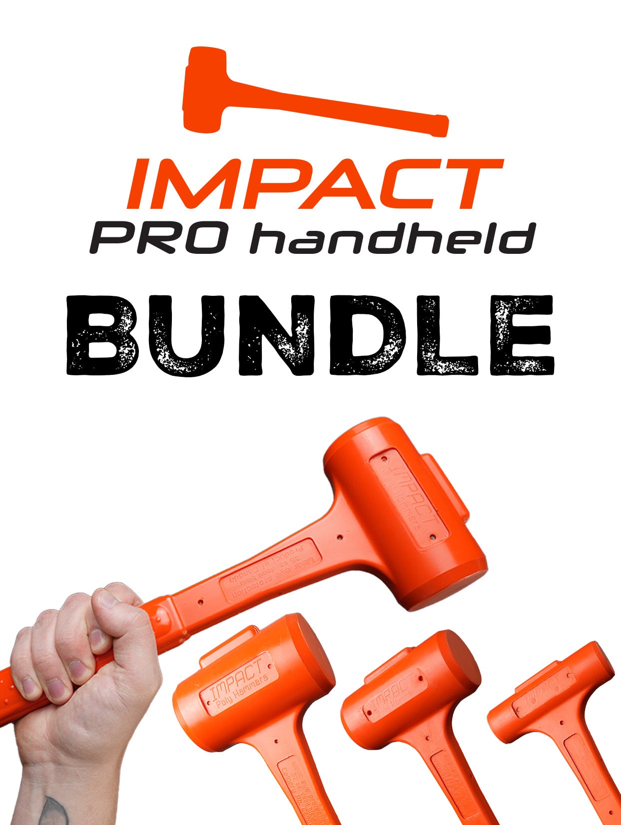 Impact Pro Handheld Series Set – Impact Poly Hammers Ltd.